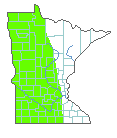 Range Maps for Minnesota Birds